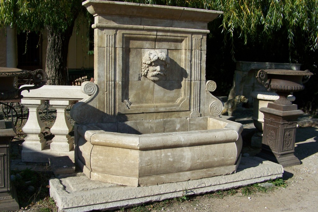 Rustic Reclaimed Fountain | Traditional Reclaimed Materials Antique ...